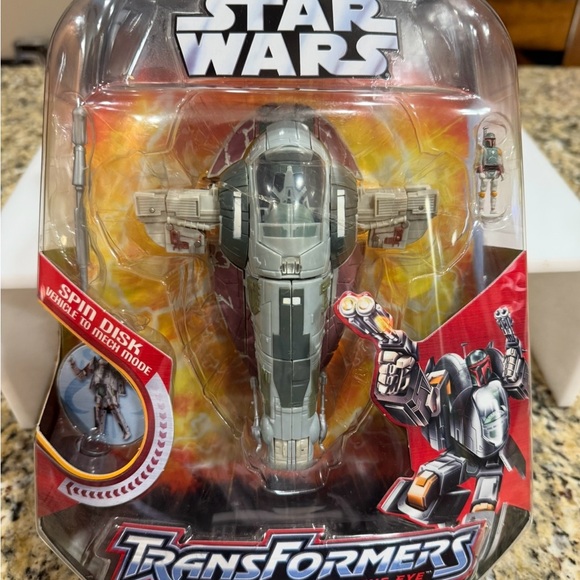 Hasbro | Toys | Vintage Star Wars Transformers Crossover Toy Gray ...
